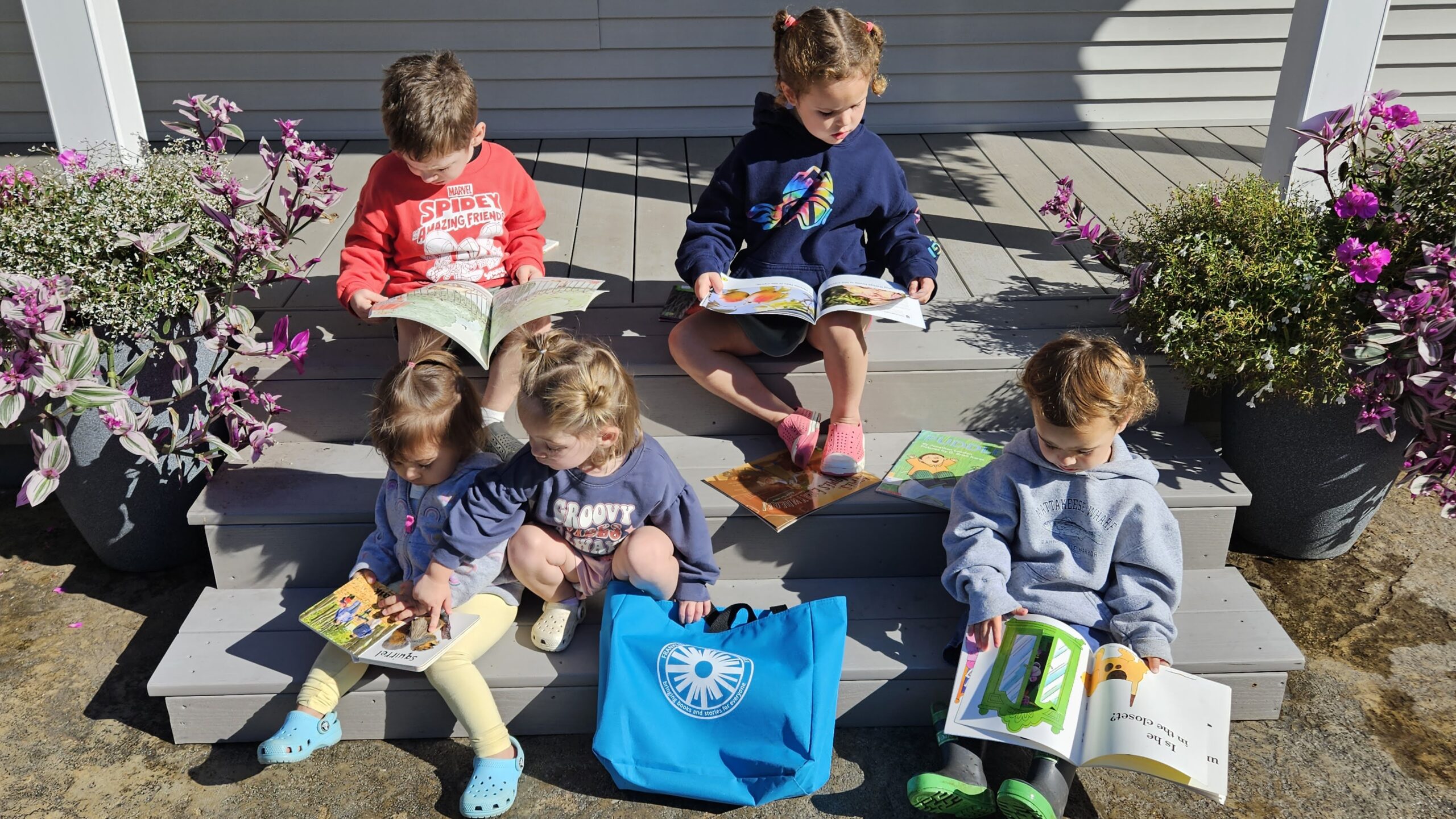 kids reading – Franklin Grand Isle Bookmobile